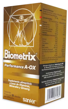 BIOMETRIX PERFORMANCE A-OX – Super Farmacia Universal