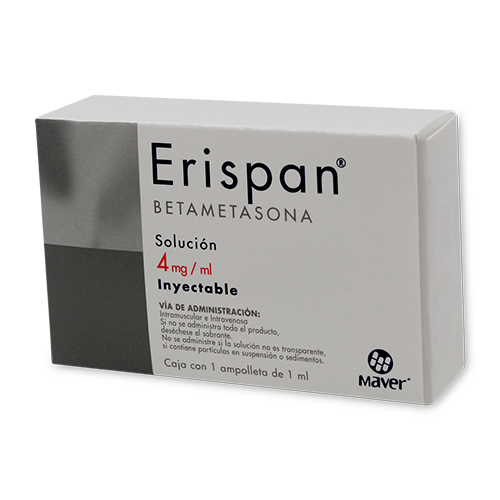 BETAMETASONA ERISPAN INY 4MG – Super Farmacia Universal