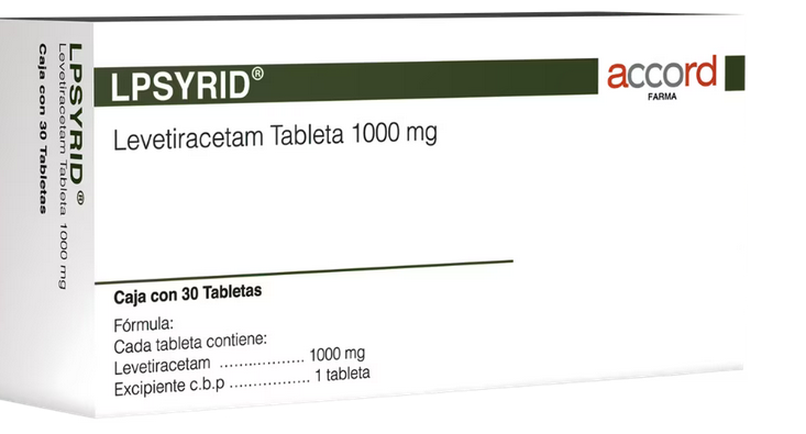 LEVETIRACETAM LPSYRID 1000 MG C/30 TABS – Super Farmacia Universal