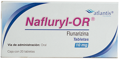 FLUNARIZINA 10MG NAFLURYL-OR – Super Farmacia Universal