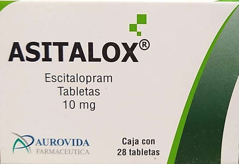 ESCITALOPRAM ASITALOX C/28 – Super Farmacia Universal