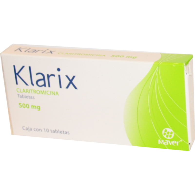 CLARITROMICINA KLARIX TABS – Super Farmacia Universal