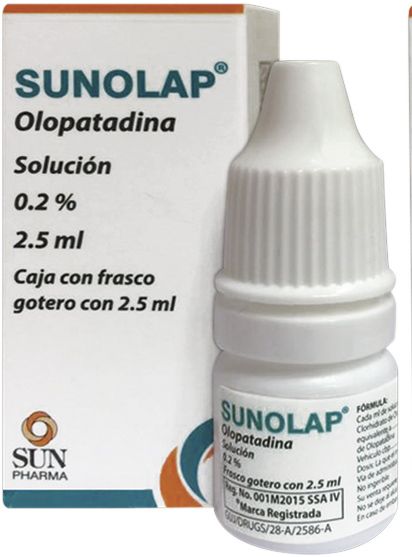 SUNOLAP OLOPATADINA 0.2% – Super Farmacia Universal