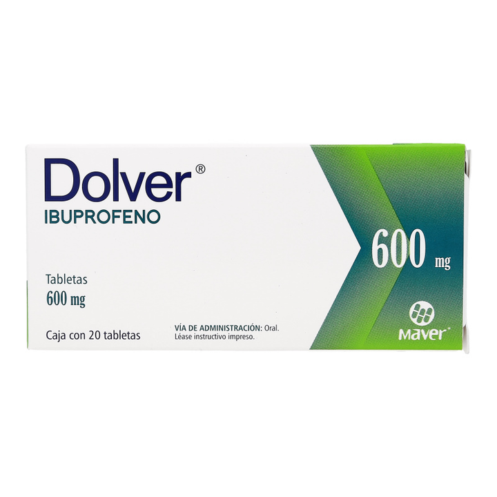IBUPROFENO 600MG DOLVER – Super Farmacia Universal