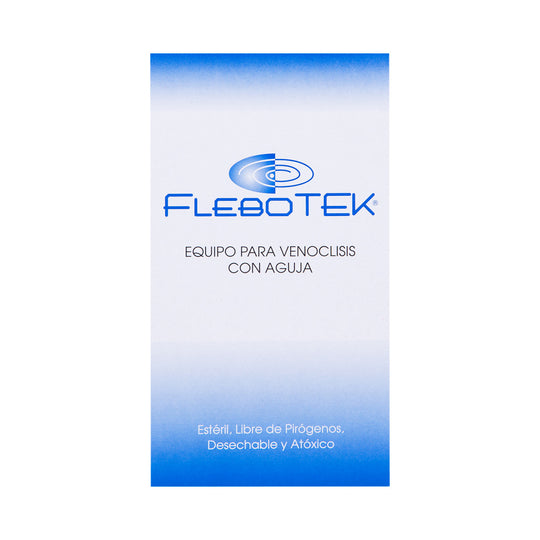 FLEBOTEK EQUIPO PARA VENOCLISIS CON AGUJA – Super Farmacia Universal