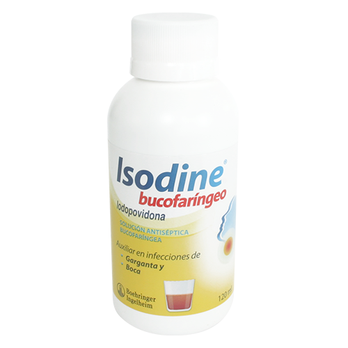 ISODINE BUCOFARINGEO SOL. 120ML – Super Farmacia Universal