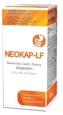 NEOMICINA/CAOLÍN/PECTINA NEOKAP-LP SUSP. 90ML – Super Farmacia Universal
