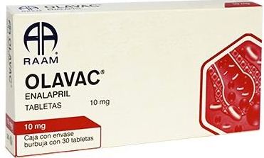 ENALAPRIL 10MG OLAVAC – Super Farmacia Universal