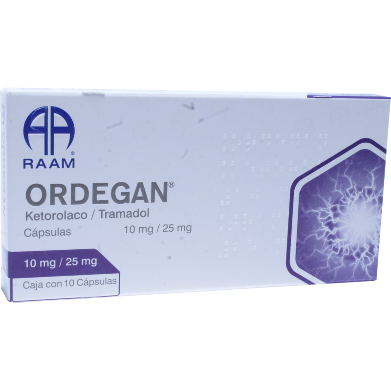 KETOROLACO/TRAMADOL ORDEGAN CAPS – Super Farmacia Universal